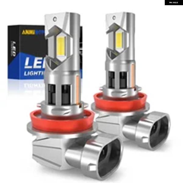 H11 H8 H9 LED ヘッドライト H16JP LED ヘッドランプ バルブ 超高輝度 6500K CANBUS 9005 HB3 9006 HB4 ミニLEDライト プラグプレイ ファン付き カスタム パーツ アクセサリーHigh-...