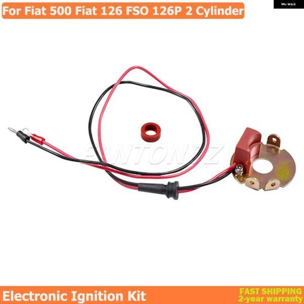 電子 点火 キット フィアット 500 126 FSO 126P 2気筒 電子式 600 FSO 126P 2気筒 マレル カスタム パーツ アクセサリーHigh-concerned chemical:NoneMaterial:For Fi...