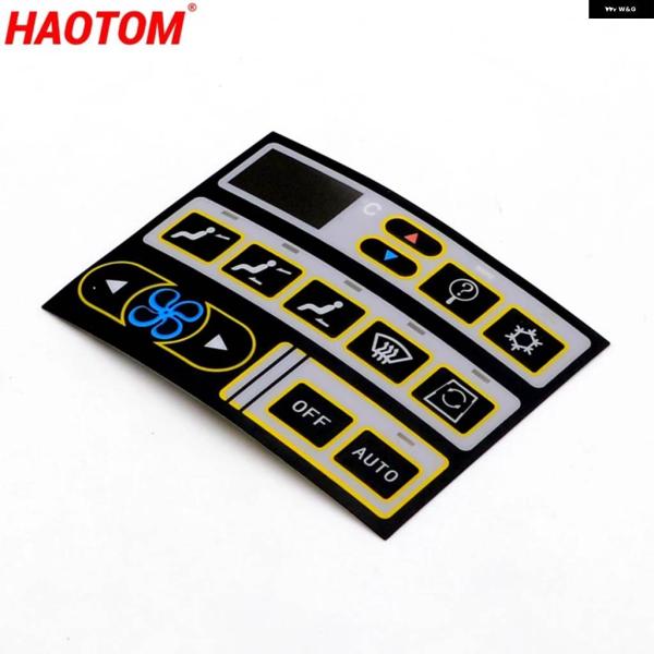 掘削機用 エアコン コントローラ ー エアコン コントロール パネル スイッチ ステッカー ボルボ 210/240/290/360/460B EC140 EC210 EC290 14541344 カスタム パーツ アクセサリーTruck M...