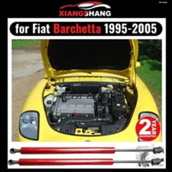 フィアットバルケッタ用 ボンネット ダンパー 1995-2005 ガスストラットリフト サポート フロント ボンネット ガス スプリング ショック アブソーバー カスタム パーツ アクセサリーHigh-concerned chemical:...