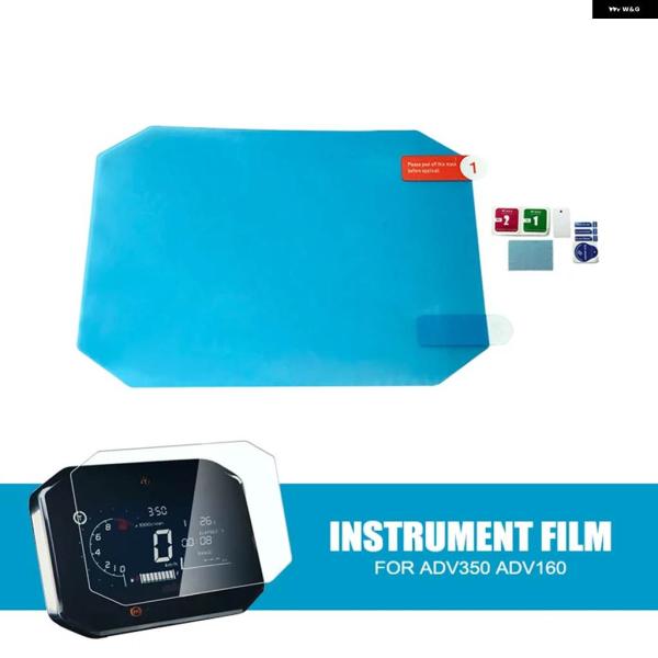 クラス ター スクラッチプロテクションフィルム スクリーン プロテクター ホンダ ADV350 ADV160 ADV 350 160 2022 2023 バイク アクセサリー用 カスタム パーツ アクセサリーHigh-concerned c...