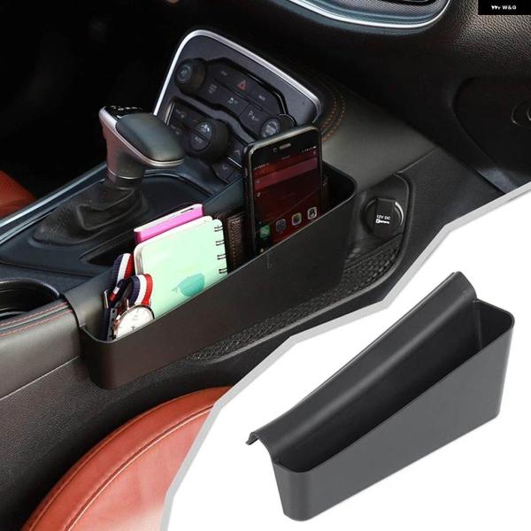 収納 トレイ ギア シフター 収納 オーガナイザー インテリア ダッジ チャレンジャー対応 2015-2020 - 23 ブラック カスタム パーツ アクセサリーHigh-concerned chemical:NoneSpecial Fea...