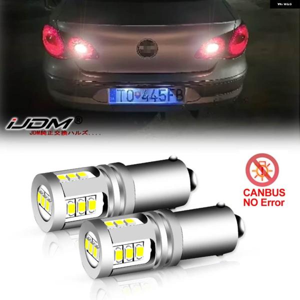 2 LED バックアップライト BLUB バックランプ BAX9S 64132 H6W CANBUS 2014-2017 S3 VW パサート CC ボルボ C70 2011-2013 で カスタム パーツ アクセサリーHigh-conce...