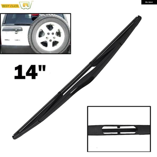 14インチリアウィンドウ ワイパー ブレード ランドローバー フリーランダー1 ディスカバリー2 1999年04年4月サーブ9-5用 カスタム パーツ アクセサリーHigh-concerned chemical:NonePlacement:...