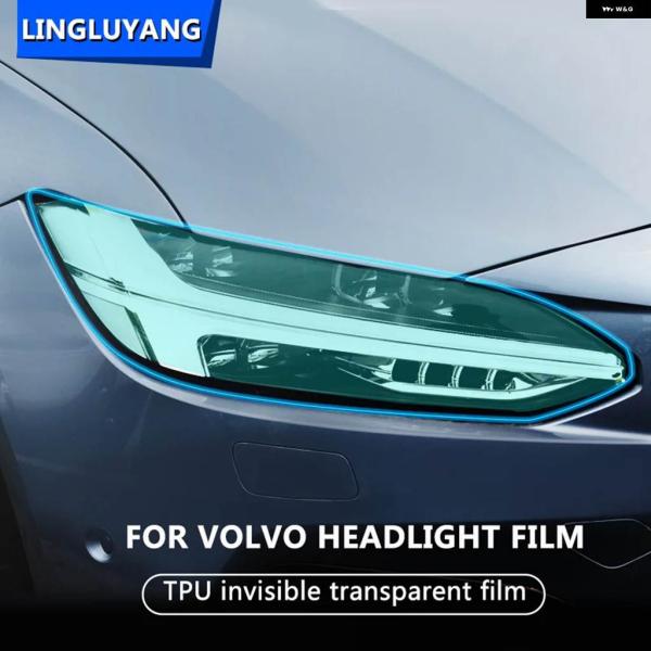 ボルボ S90 XC90 XC60 XC40 V90 ヘッドライト センターカラム ドアハンドル TPU フィルム 傷防止 ステッカー カスタム パーツ アクセサリーHigh-concerned chemical:NoneCategory:...