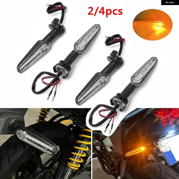 ウィンカーライト ヤマハ MT07 MT03 MT09 トレーサー XSR 700 R1 R3 バイク フロント リア インジケーター ウィンカー フラッシャーランプ カスタム パーツ アクセサリーBattery Included:NoHi...