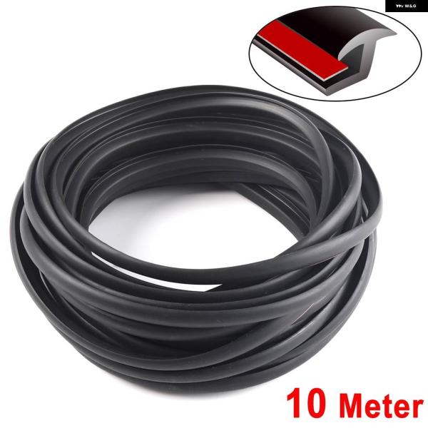 10メートル 車 トラック ホイール フェンダー フレア エッジ トリム ラバーシール ガスケット ウェルティング Tスタイル ソフトラバーシールストリップ SUV カスタム パーツ アクセサリーHigh-concerned chemica...