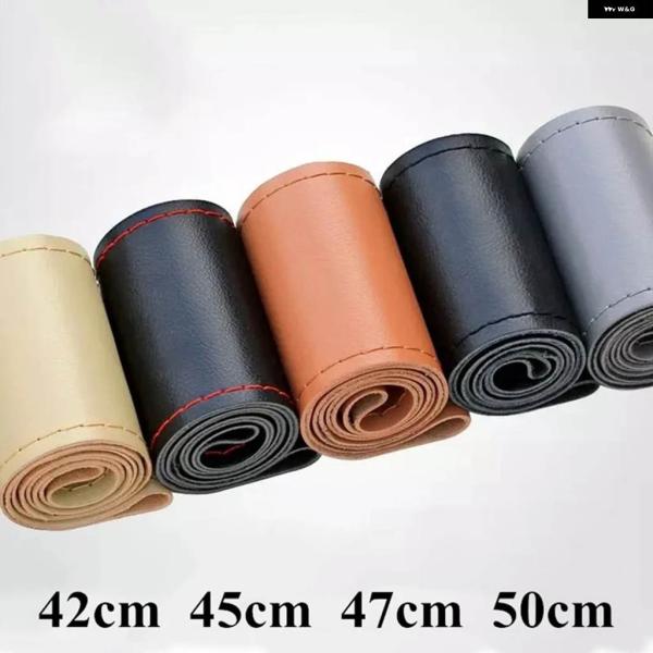 DIY 42 45 47 50CM ステアリングホイールカバー 本革編み ステアリングホイールに ニードルと糸で カー カスタム パーツ アクセサリーHigh-concerned chemical:NoneSpecial Features:...