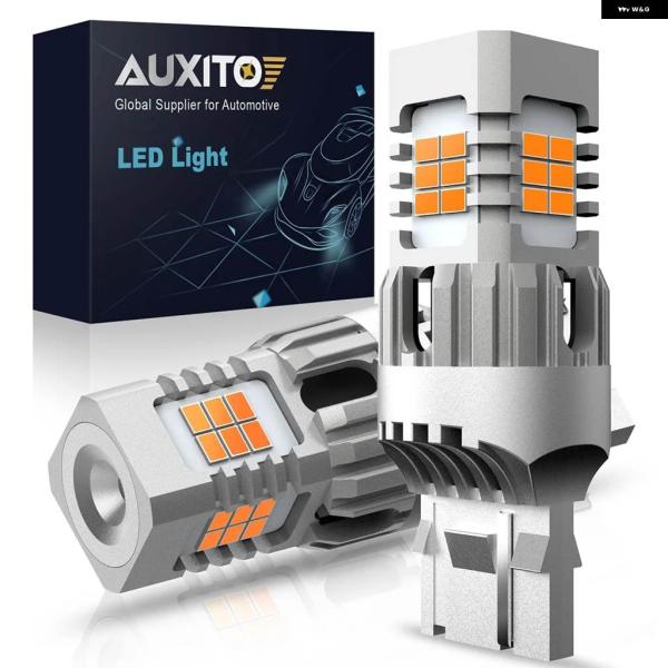 T20 LED CANバス W21W WY21W 7440 7440NA LED アンバー ウィンカーライト バルブ オートランプ 12V カスタム パーツ アクセサリーFor Vehicle Brands/Model:UniversalV...