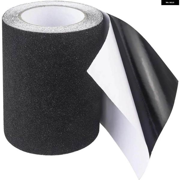 ブラック 滑り止めトラクションテープ 屋外用 防水 PVC 滑り止めテープ 歩ロード階段スロープデッキに使用 カスタム パーツ アクセサリーHigh-concerned chemical:NoneModel Number:ANTIType:...