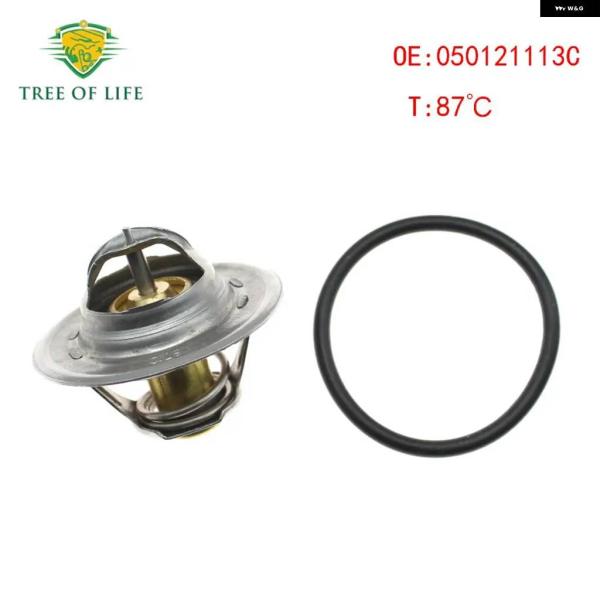 87C エンジン クーラント サーモスタット VW ジェッタ ゴルフ MK4 MK5 MK6 クーペ ビートル パサート B5 B6 ポロ シャラン アウディ A3 A4 A6 TT 050121113C カスタム パーツ アクセサリーOt...
