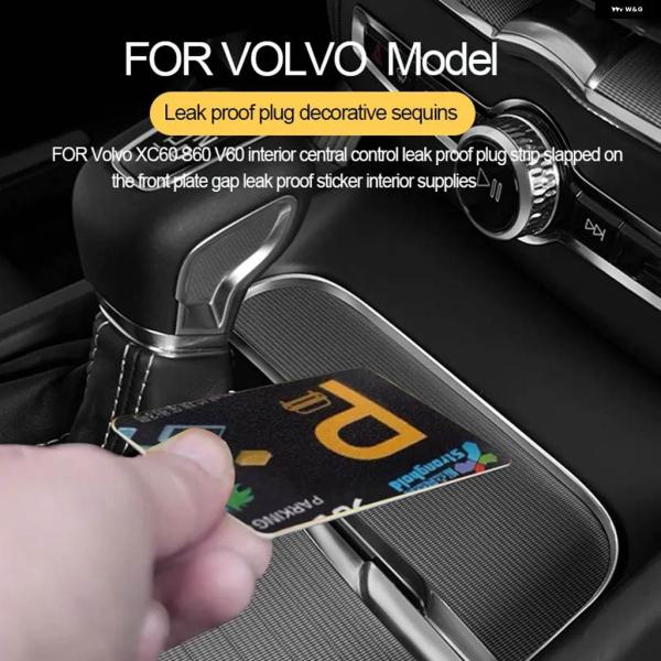 ボルボ XC60 V60 S60 セントラル コントロール 漏れ防止 ステッカー ギア シフト パネル 漏れ防止カード カスタム パーツ アクセサリーHigh-concerned chemical:NoneCategory:Stickers...