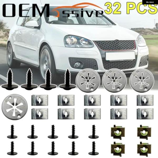 3 VW ゴルフ MK4 ボーラ アウディ A3 車 エンジン アンダートレイカバー クリップ 車底 スプラッシュガード シールドファスナーリテーナーネジ カスタム パーツ アクセサリーHigh-concerned chemical:Non...