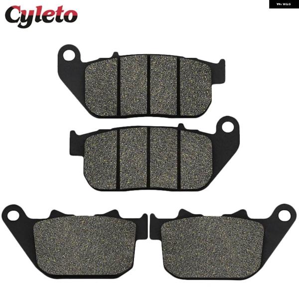 バイク フロントリア ブレーキ パッド ハーレー XL50 XL883 アイアン スポーツスター XL1200 XL1200V XL1200X TY EIGHT カスタム パーツ アクセサリーHigh-concerned chemical:...