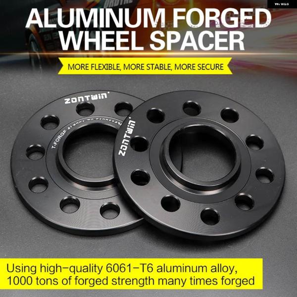 2ピース 3/5/8/12/15/20MMPC D 5X115 CB 71.6MM アルミホイール スペーサー アダプター 5ラグスーツ ダッジ カー カスタム パーツ アクセサリーHigh-concerned chemical:NoneM...