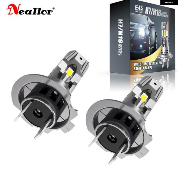 H7 LED CANバス ヘッドライト ホワイトライト ダイオード バルブ 12V 車 運転 ランニングランプ ゴルフ 7 4 6 MK7 5 GTI MK5 MK2 MK3 カスタム パーツ アクセサリーCar Brand:for Ben...
