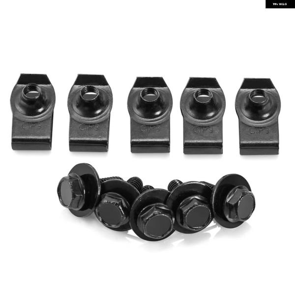 車体ボルト Uナットクリップ M6 バンパー フェンダーファスナー ジャガー Xタイプ Fタイプ Sタイプ XE XF XJ XK XJR XFR XJS XJL SVR カスタム パーツ アクセサリーHigh-concerned chem...