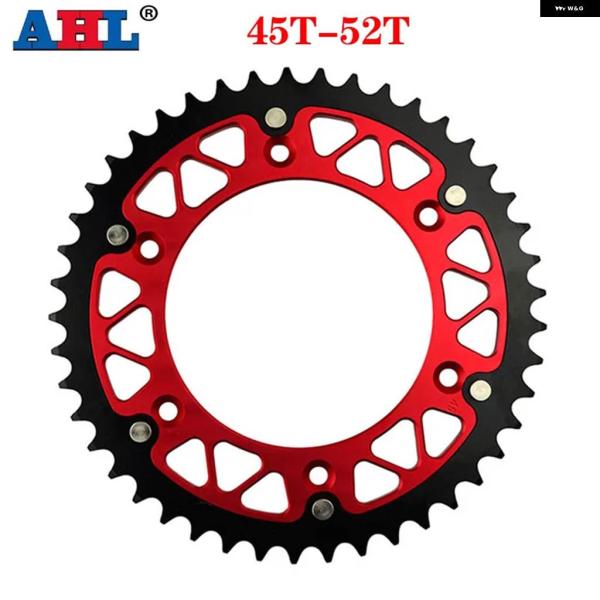 バイク 45T - 52T リア スプロケット ホンダ CRF450R CR500R XR400R XR250R XR650R CREF450X CRE250R CRE125R CRE F 250 R CRE450R カスタム パーツ アク...