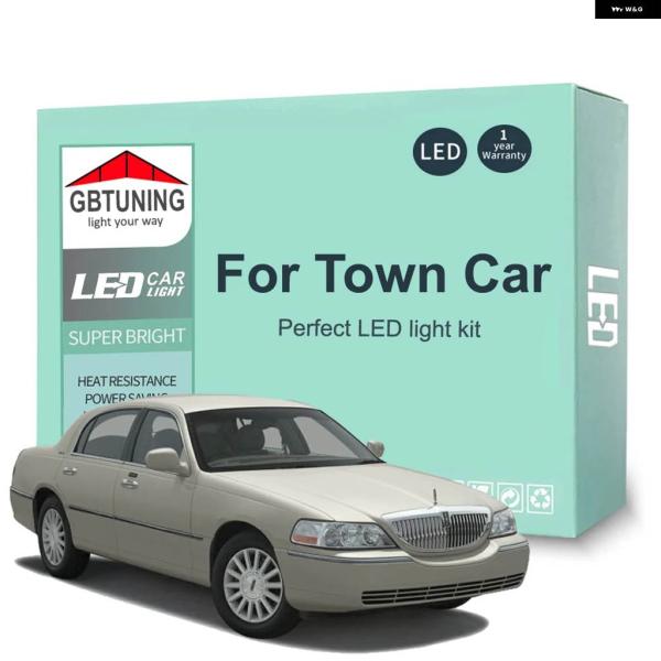 CANBUS リンカーン タウンカー II III 1990-2006 - 11 LED インテリア ライト バルブ キット 車両読書ドーム トランク カスタム パーツ アクセサリーFor Vehicle Brands/Model:BMWV...