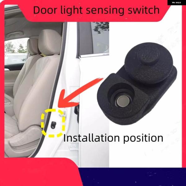 日産 TIIDA LIVINA SUNNY X-TRAIL ALTIMA QASHQAI MARCH 車ドアライトスイッチ ドアセンサースイッチ センサーパーツ カスタム パーツ アクセサリーHigh-concerned chemical:...