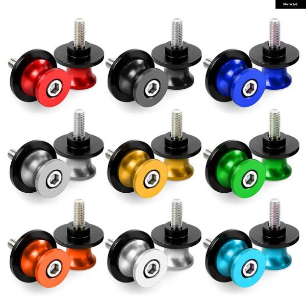 ドゥカティ 899 959 1199 1199S 1299 PANIGALE SR PANIGALE V4 M6 バイク スイングアーム スプール スライダー リア スタンド ネジ カスタム パーツ アクセサリーHigh-concerned...