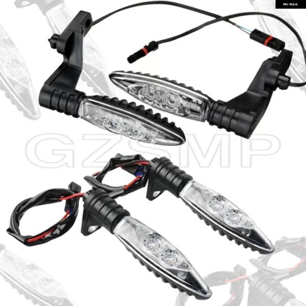 フロント/リア ターン インジケーター シグナルLEDライト BMW R1200GS F800GS S1000RR F800R K1300S G450X F800ST カスタム パーツ アクセサリーBattery Included:NoHi...