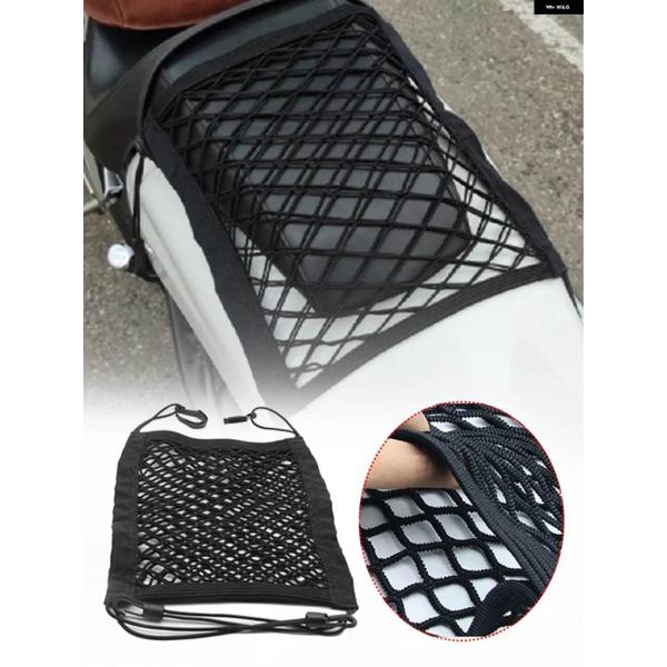 25X30CM バイク ラゲッジネットフックホールドバッグ メッシュ燃料タンク スーパーカブ110 チョッパー バイク BMW R1250GS カスタム パーツ アクセサリーBrand Name:AutoJUSHIDAHAOOrigin:M...