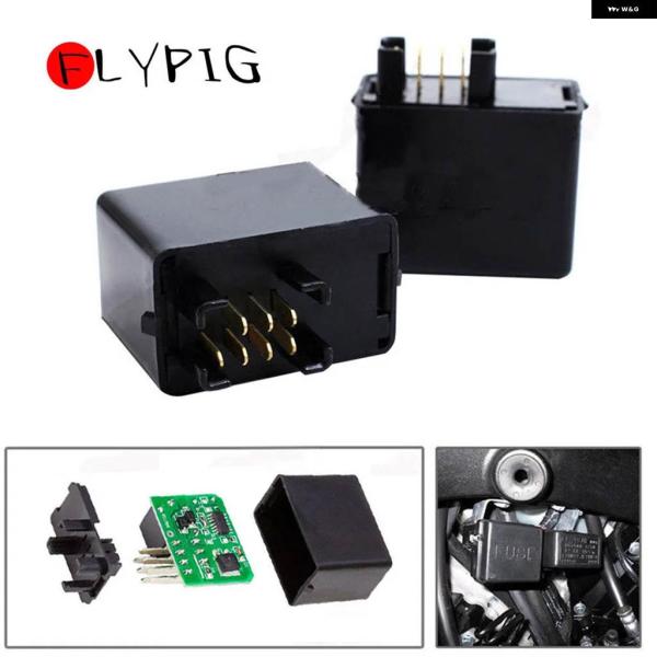 7PIN LED シグナルフラッシャーリレー スズキ GSXR 650 750 GSX 1400 V マローダー TU 250 X GSR GSF 600 カスタム パーツ アクセサリーBattery Included:NoHigh-con...