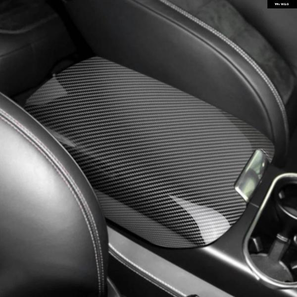 ポルシェ カイエン 2011 - 2017 カーセンター コンソール アームレスト 収納 ボックス カバー ABS カーボン インテリア カスタム パーツ アクセサリーHigh-concerned chemical:NoneSpecial ...