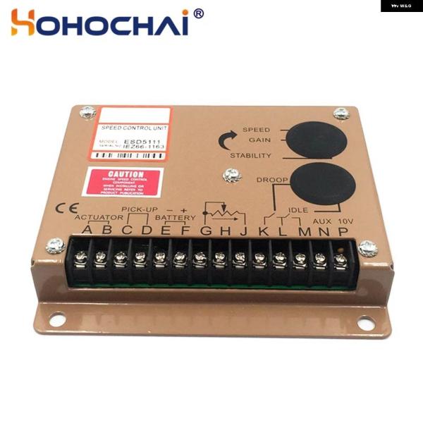 ESD5111 調速機スピード コントロール ユニット エンジン 電気 コントローラ ー ディーゼル ジェネレーター カスタム パーツ アクセサリーModel Number:ESD5111is_customized:YesBrand Nam...