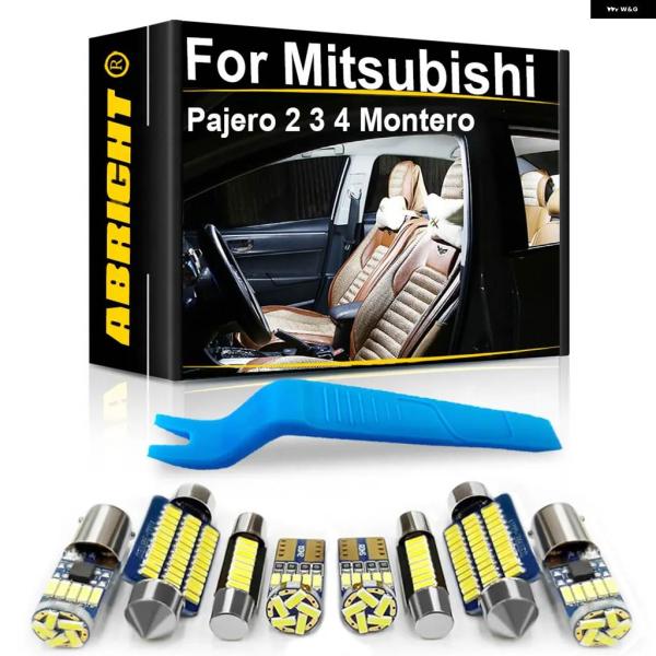 車内LEDライト 三菱 パジェロ 2 3 4 モンテロ ショーグン MK2 MK3 MK4 V20 V60 V80 V73 V93 1990-2020 キャンバス カスタム パーツ アクセサリーHigh-concerned chemical...