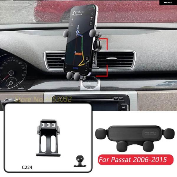 フォルクスワーゲン パサート B7 B6 R36 2006-2015 車用 ホルダー GPS ナビゲーション ブラケット 水平 1セット カスタム パーツ アクセサリーSpecial Features:Lightweight,Adjusta...
