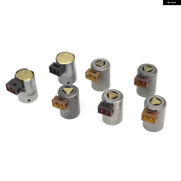 7個 01M トランス ミッション ソレノイド キット 095927333 095927331A VW ビートル ボーラ カブリオ ゴルフ ジェッタ パサート 1995-2006用 カスタム パーツ アクセサリーHigh-concerned...