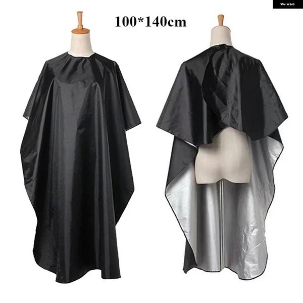 プロヘアスタイリストサロンヘア スタイリング ラップクローク 防水 アンチフラグメントヘアカバー ケープエプロン カスタム パーツ アクセサリーHigh-concerned chemical:NoneSize:1pcMaterial:Wat...