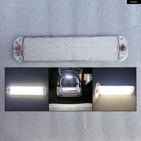 1個 キャブルーフ読書灯 RV バス トラック バン 室内灯 ライト 12V - 80V 10W 車用 LED 屋内ライト カスタム パーツ アクセサリーHigh-concerned chemical:NoneVoltage:12 V / ...