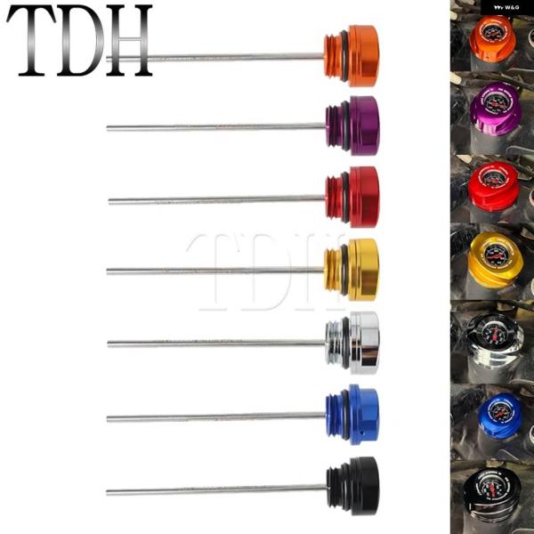 バイク オイルタンク温度計 ハーレー ツーリング FLHFB FLHR FLHRXS FLHP FLH FLHT FLHTK FLHTKL ロングニードルオイルディップスティック カスタム パーツ アクセサリーHigh-concerned ...