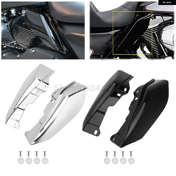 オートバイ ヒートシールド エア ディフレクター モトクロス ABS トリム ハーレー ツーリングストリートグライド ロードキング ロードエレクトラグライド 2009-2016用 カスタム パーツ アクセサリーHigh-concerned ...