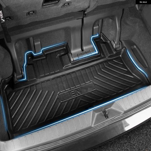 トヨタ シエナ トランク マット TPE 防水 フロアマット 2011~2023 シエナ インテリア アクセサリー用 カスタム パーツ アクセサリーHigh-concerned chemical:NoneFilling Material:s...