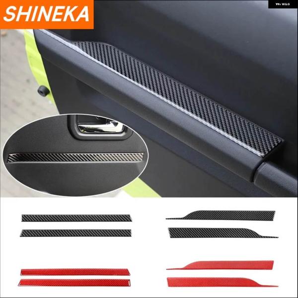 ソフトカーボン車内ドア アームレスト 装飾 ステッカー スズキ ジムニー 2019 - 22 アクセサリー カスタム パーツ アクセサリーHigh-concerned chemical:NoneItem Weight:0.15kgExter...