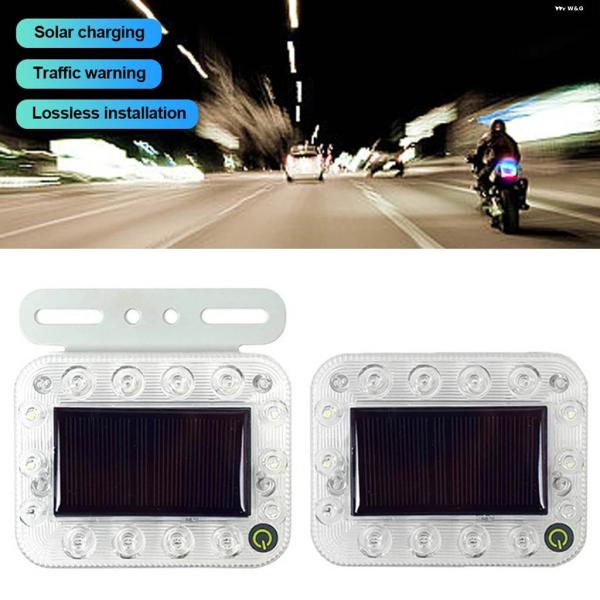 1Xカースクエア太陽エネルギー ハザード灯 LED 懐中電灯夜間注意ストロボ ハザード灯 ランニングランプ車両 カスタム パーツ アクセサリーHigh-concerned chemical:NoneOrigin:Mainland China...