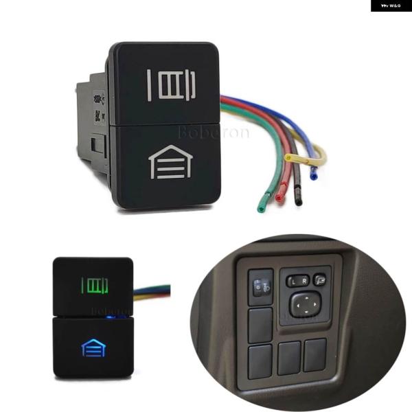 電源オンオフドアガレージフェンス ボタン スイッチワイヤー付き トヨタ カムリカローラプリウス プラド カスタム パーツ アクセサリーHigh-concerned chemical:NoneBrand Name:BoberonItem Ty...