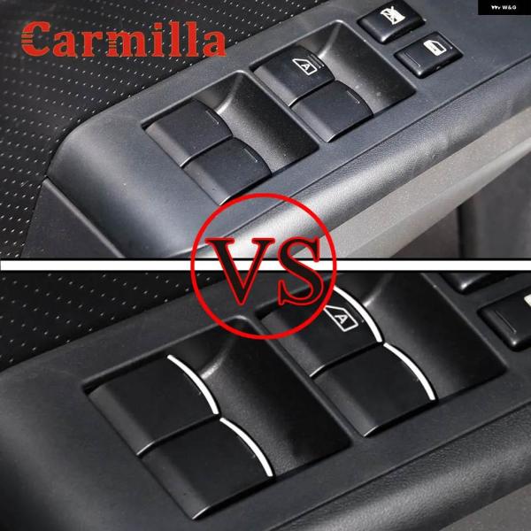カーミラ 7ピース クローム ウィンドウ リフト ボタン スパンコール 日産 Xトレイル T31 カシュカイ J10 ティーナ シルフィ ー ティッダ マーチ サニーノート アルティマ カスタム パーツ アクセサリーItem Weight:...