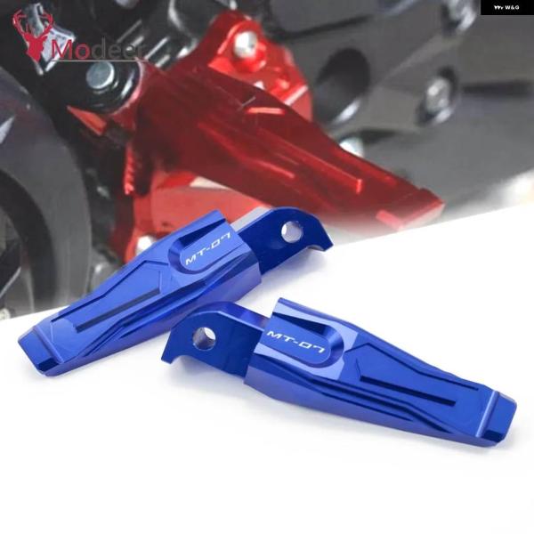バイク フットペグ ペダル リアパッシデント ピリオンシート 用 フットレスト ヤマハ MT07 MT-07 2014-2017 - 24 カスタム パーツ アクセサリーProtective parts:Frame ProtectionHi...