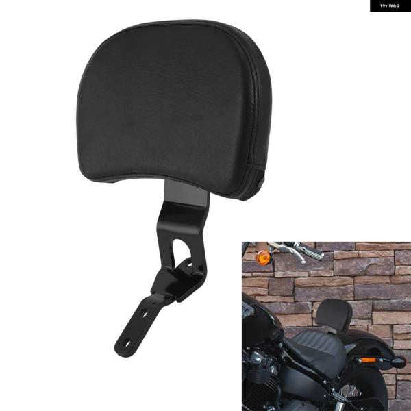 フロントライダードライバーバックレスト ハーレー ソフテイル スタンダード FXST ストリート ボブ FXBBS 2018-2025 ソフテイル スリム FLSL 2018-2021 オートバイ カスタム パーツ アクセサリーHigh-c...