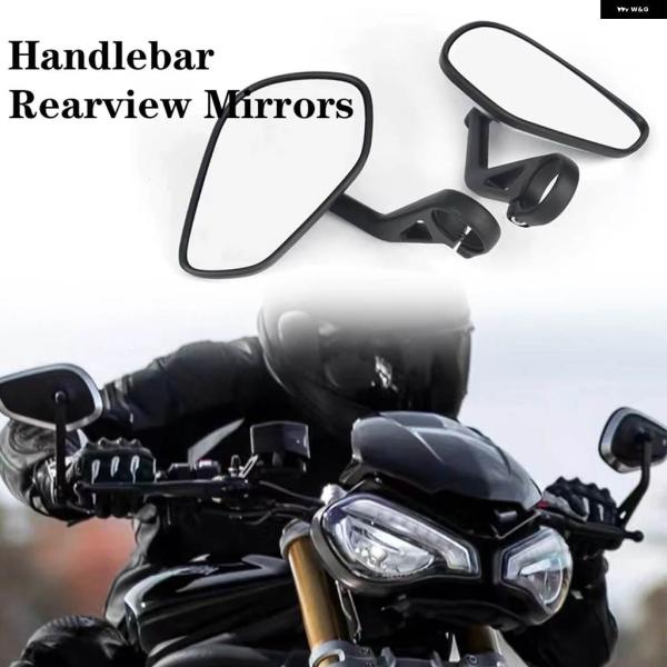 ロケット3ストリートトリプルS765 765RS 765R トリデント660スピードトリプル 1200RS 1200RR オートバイ ハンドルバー リアビュー バーエンド ミラー カスタム パーツ アクセサリーHigh-concerned ...