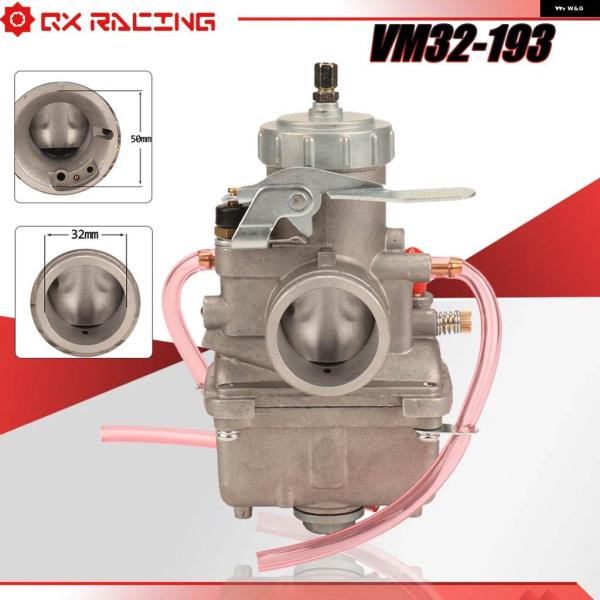 キャブレター オートバイ キャブレター VMシリーズ MIKUNI VM32 32MM VM32-193 ラウンドスライド キャブレター ドリットピット バイク モトクロス カスタム パーツ アクセサリーHigh-concerned che...