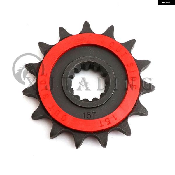 オートバイ 小型 スプロケット 15トゥース ピニオン ベネリ 502C 50 BJ300 TNT300 BN302 BJ500 BJ600 TNT600 カスタム パーツ アクセサリーSpecial Features:Small Spro...