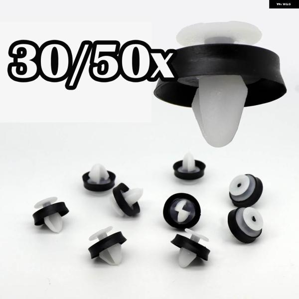 30個ガタき防止ドアカード 内装 パネル トリム ピラー クリップ シトロエン ベルリンゴ ボックス ボディ/MPV マルチスペースファスナー バンパー ライニング カスタム パーツ アクセサリーHigh-concerned chemica...