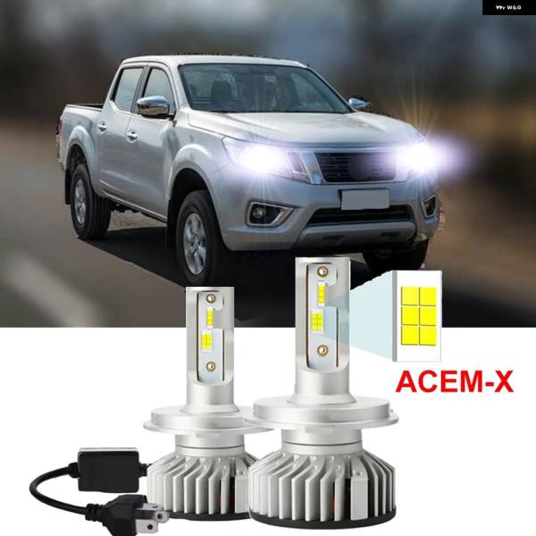 2個 LED ヘッドライト ハイ/ロービーム 日産 ナバラ NP300 D23 2016-2020 - 23 ACEM-X ハイ/ロービーム カスタム パーツ アクセサリーCERTIFICATION:CE,ROHSSPECIAL FEATU...