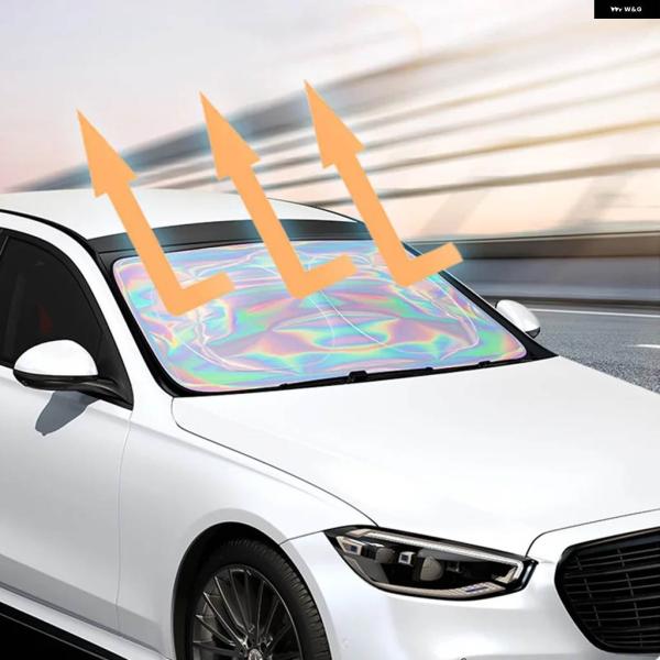 フロントガラスサンシェード フロントウィンドウ フロントガラスカバー サンシェード サンバイザー 車内 太陽光 UVカット カスタム パーツ アクセサリーPRODUCT APPLICATION SCENARIOS:OTHERCRAFT OF...